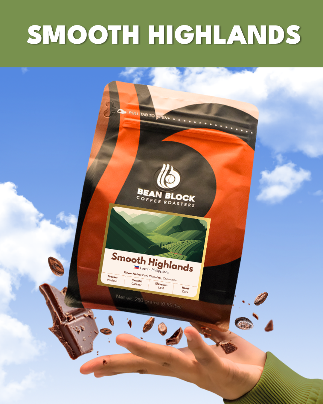 Smooth Highlands -Freshly Roasted, Premium Benguet Arabica Coffee Bean ...